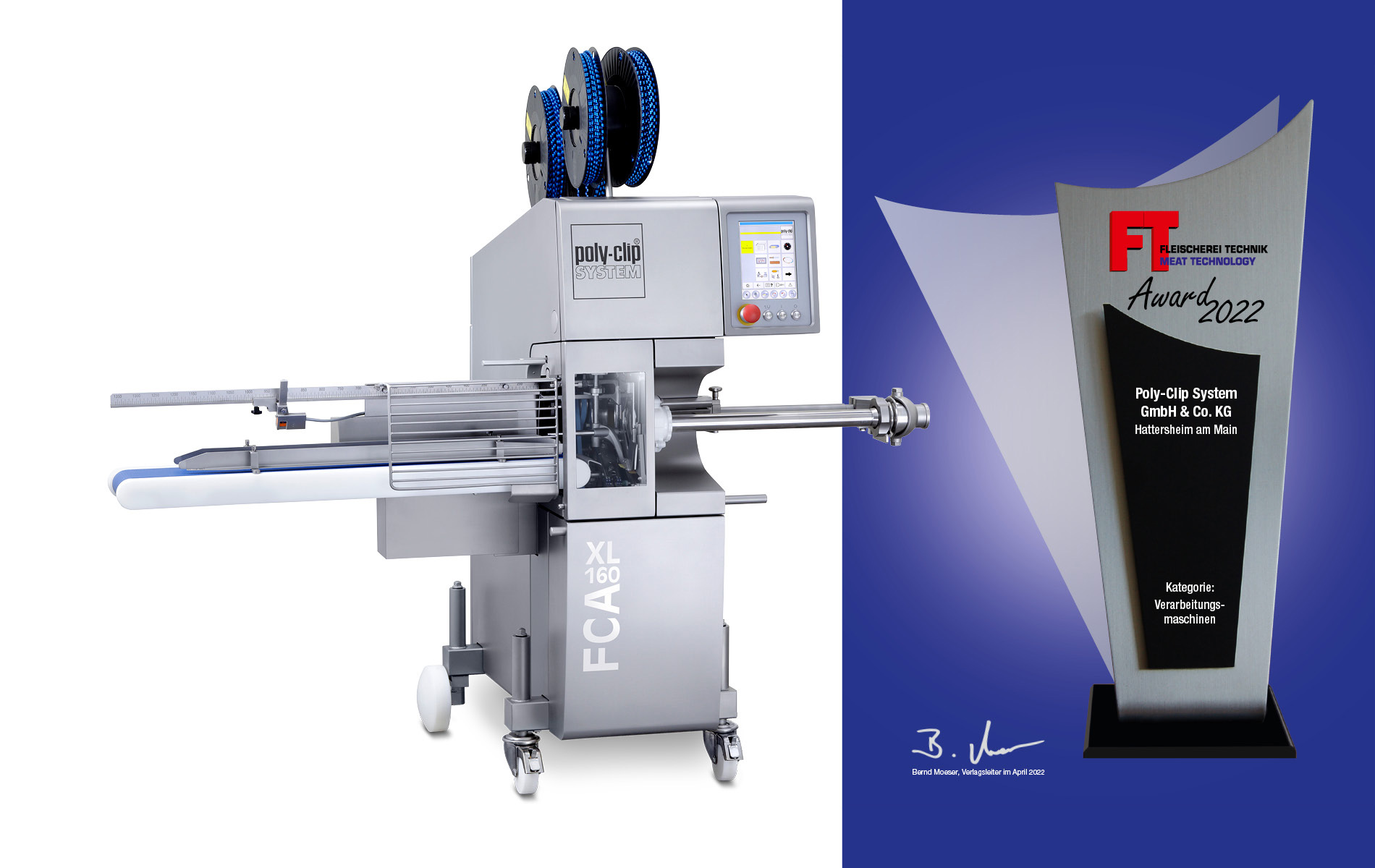 FCA 160 XL | Poly-clip System